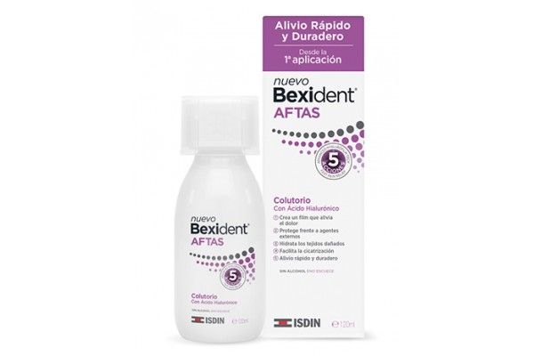 BEXIDENT AFTAS COLUTORIO 120 ML - Farma2Online